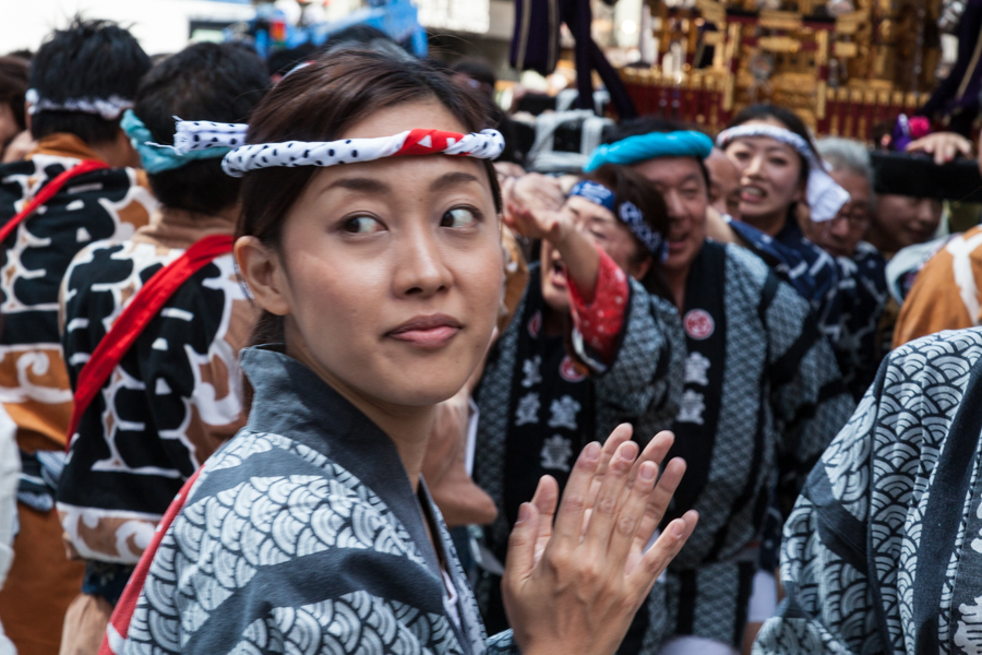 Crossing Paths with Omikoshi (Tokyo) | johnliddlephotography